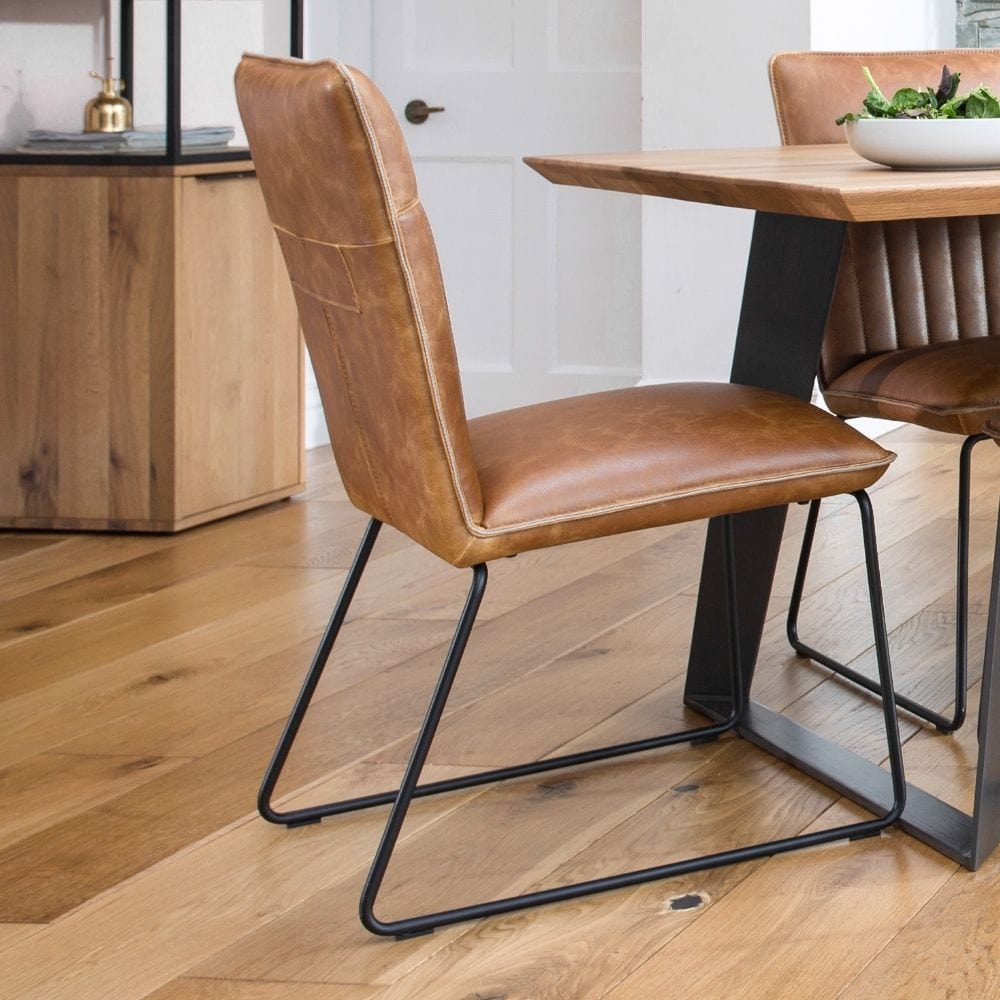 Kingston Collection - 200cm Solid Oak Dining Table Set - Hemming & Wills